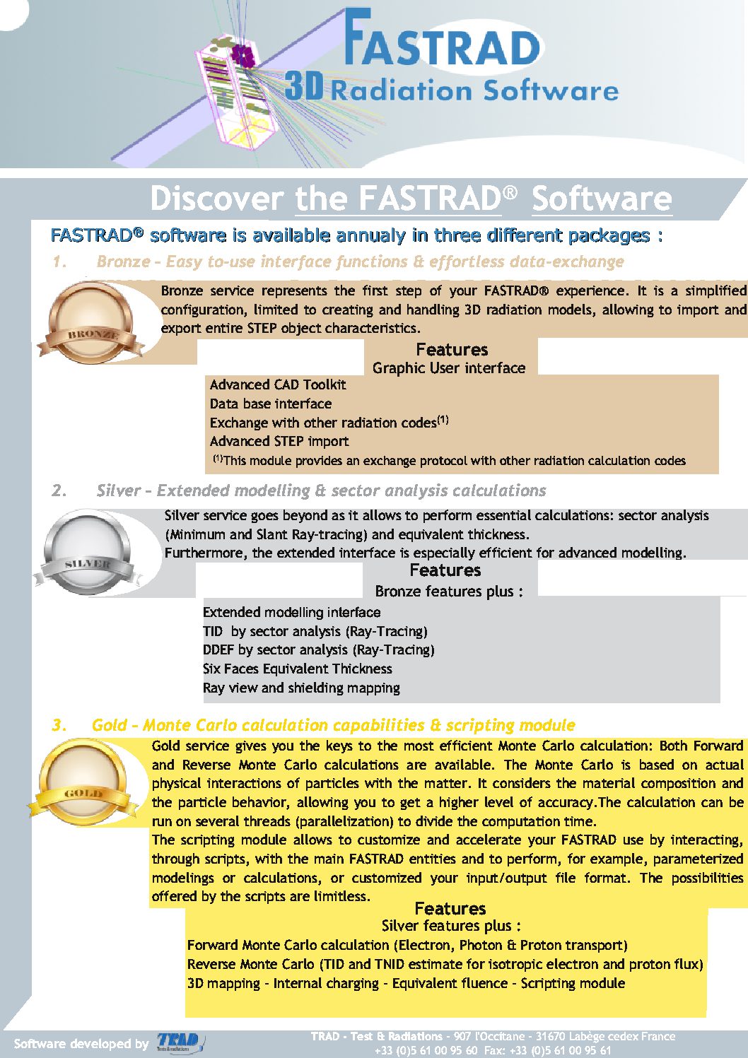 Documentation – FASTRAD Software